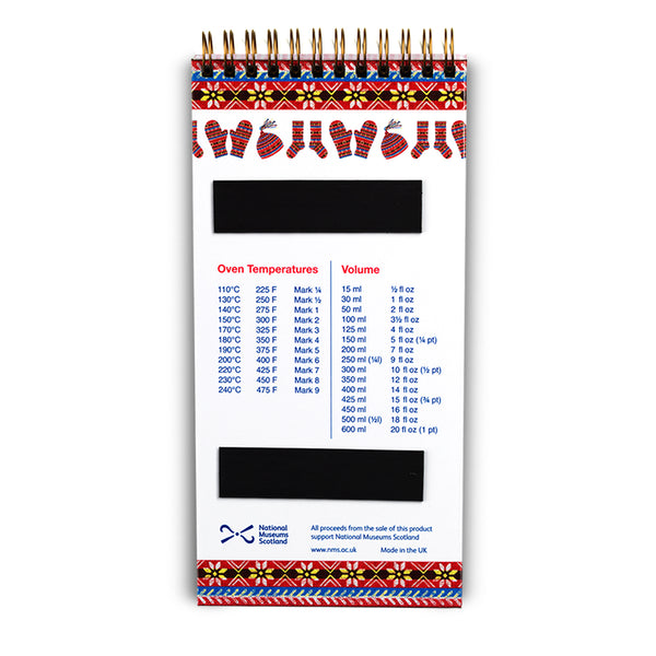 Fair Isle Magnetic Shopping List Pad – National Museums Scotland Shop